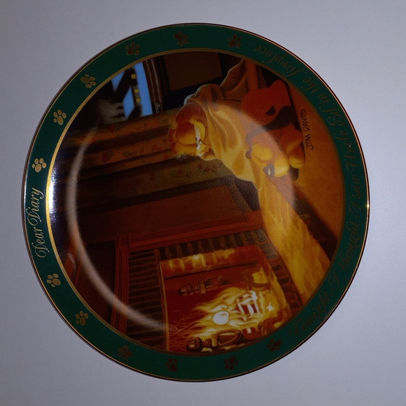 the danbury mint | Art | The Garfield Dear Diary Series Collectors ...